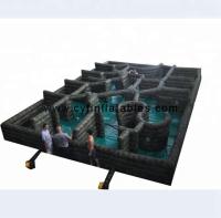 China OEM 10×15m Inflated Fun Games Live Action Field Battle War Game for sale