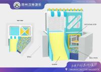 China Small Size Kids Indoor Play Maze Children Playground Structures for sale