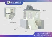 China Small Size Kids Indoor Play Maze Children Playground Structures for sale