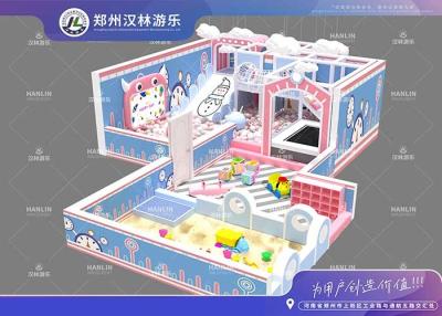 China Large Kids Indoor Play Maze Playground Equipment 1.4m Layer Height Custom Theme for sale