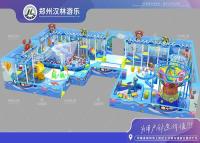 China Children Indoor Playground Equipment Plastic Slide 150 Kids Play Maze Custom Theme for sale