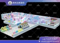 China Children Indoor Playground Equipment Plastic Slide 150 Kids Play Maze Custom Theme for sale