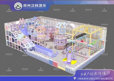 China Residential Indoor Playground Equipment 20mm Plywood Hot Galvanized Steel for sale