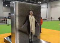China Large Steel Frame Pin Art Board 1815x1250mm for Amusement Wall for sale