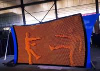 China Large Size Plastic 3D Pin Art Wall Board Art Body Shape Screen Toy for sale