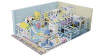 China Macaron Theme  Indoor Playground Equipment Ball Pit Preschool Kids for sale