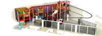 China Indoor Playground Equipment Romantic Snow Theme Custom Manufacturer Hot Galvanized Steel Pipe 114mm for sale