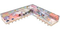 China Durable Safe ASTM Approved Playground Equipment With Big Wave Slide Entertainment for sale
