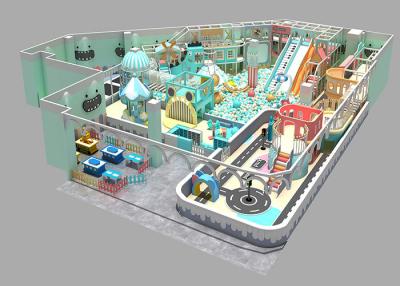 China Custom Toddler Soft Naughty Castle Indoor Playground Equipment 1000 sqm for sale
