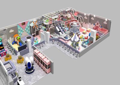 China 100 Sqm Indoor Play Zone Large Play Sets Playground Supplier From China Custom Design for sale