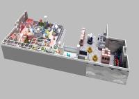 China 100 Sqm Indoor Play Zone Large Play Sets Playground Supplier From China Custom Design for sale