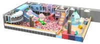 China Custom Indoor Foam Playground Equipment for Toddlers 114mm Galvanized Steel Frame for sale
