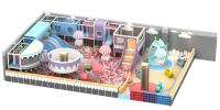 China Custom Indoor Foam Playground Equipment for Toddlers 114mm Galvanized Steel Frame for sale