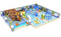 China Ship Theme Indoor Playground Equipment Custom Installation Factory 114mm Galvanized Steel for sale