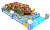 China Ship Theme Indoor Playground Equipment Custom Installation Factory 114mm Galvanized Steel for sale