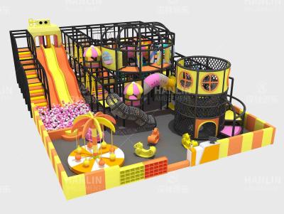 China Custom Indoor Preschool Playground Equipment Toddler Soft Play 114mm Post Pipe for sale