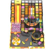 China Custom Indoor Preschool Playground Equipment Toddler Soft Play 114mm Post Pipe for sale