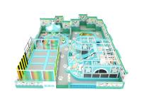 China Custom Indoor Preschool Playground Equipment Toddler Soft Play 114mm Post Pipe for sale