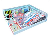 China Zone Indoor Playground Equipment Sponge Commercial Mall for sale