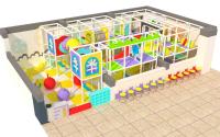 China PU Jungle Indoor Play Equipment for Toddlers 114mm Hot Galvanized Pipe for sale