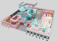 China Children Indoor Soft Play Equipment Daycare Playground 114mm Hot Galvanized Pipe for sale
