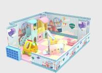 China Children Indoor Soft Play Equipment Daycare Playground 114mm Hot Galvanized Pipe for sale