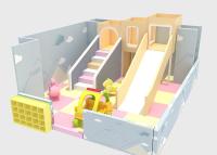 China Jungle Theme Daycare Indoor Playground Equipment Home Custom 114mm Pipe for sale