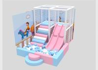 China Jungle Theme Daycare Indoor Playground Equipment Home Custom 114mm Pipe for sale