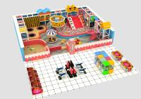 China Soft Indoor Play Equipment for Toddlers 114mm Galvanized Steel Frame for sale