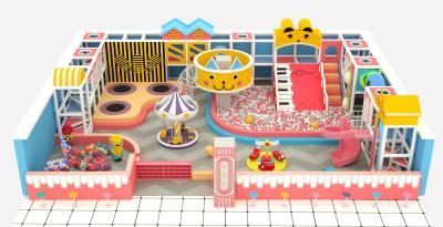 China Soft Indoor Play Equipment for Toddlers 114mm Galvanized Steel Frame for sale