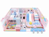 China Soft Indoor Play Equipment for Toddlers 114mm Galvanized Steel Frame for sale