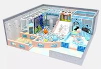 China Indoor Amusement Equipment Soft Play Maze Structure With Slide for sale