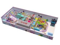 China Macarons Theme Steel Childrens Indoor Play Centre Equipment for sale