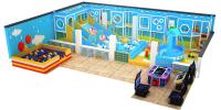 China Custom Indoor Soft Play Equipment for Parent-Child Restaurant 200 sqm for sale