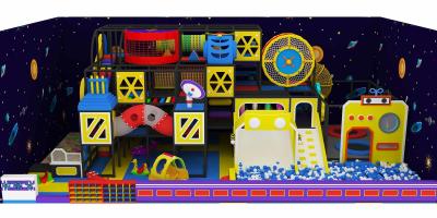 China Customized Indoor Playground Kids Naughty Castle Play Center 200 sqm Design for sale
