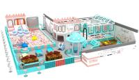 China Customized Indoor Playground Kids Naughty Castle Play Center 200 sqm Design for sale