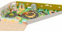 China Indoor Playground Equipment Children Happy Castle Play Zone Custom Theme 200 sqm for sale