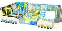 China Indoor Playground Equipment Children Happy Castle Play Zone Custom Theme 200 sqm for sale
