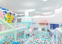 China Indoor Playground Equipment Children Happy Castle Play Zone Custom Theme 200 sqm for sale