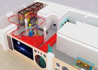 China Indoor Playground Equipment for Kids Galvanized Steel Pipe 8 Level UV Protection for sale