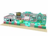 China Commercial LLDPE Indoor Playground Equipment with Ball Pool 114mm Steel Pipe for sale