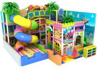 China Forest Theme Indoor Playground Equipment Customizable Kids Amusement Play Structure 114mm Post Pipe for sale