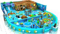 China Forest Theme Indoor Playground Equipment Customizable Kids Amusement Play Structure 114mm Post Pipe for sale