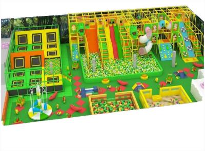 China Custom Indoor Soft Play Equipment for Toddlers Naughty Fort 114mm Post Pipe for sale
