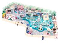 China Game Theme Soft Indoor Playground Equipment Tag Interactive Play Center for sale