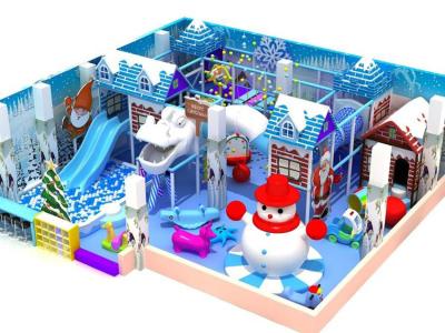 China Supermarket Kids Soft Play Equipment Indoor Playground with 114mm Galvanized Pipe for sale