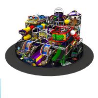 China Large Commercial Indoor Playground Equipment Colorful Customized for sale