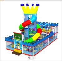China Kindergarten Kids Indoor Playground Equipment Preschool Play Structure 114mm Posts for sale