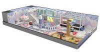 China Commercial Indoor Play Equipment PVC Foam Soft Play Custom Size 114mm Galvanized Pipe for sale