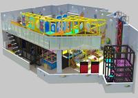 China Indoor Training Trampoline Park Playground Commercial With Ninja Course for sale